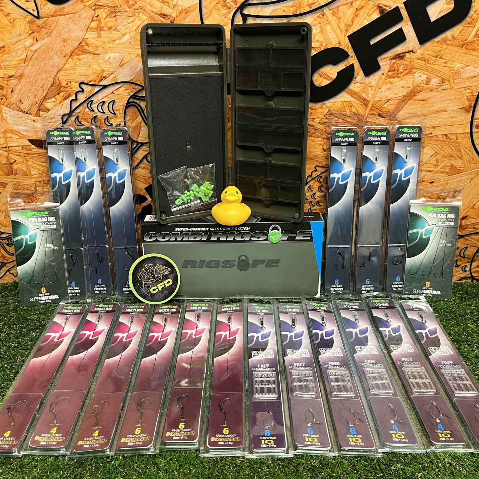 Korda Rigs + Rig Safe – Carp Fishing Draws