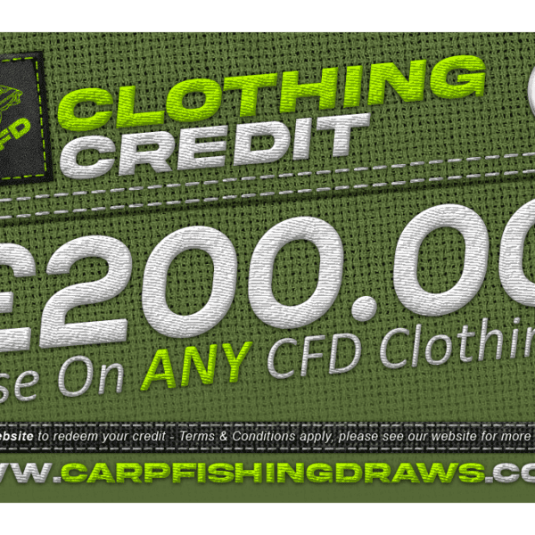 £200 CFD Clothing Spending Spree!!!! – Carp Fishing Draws