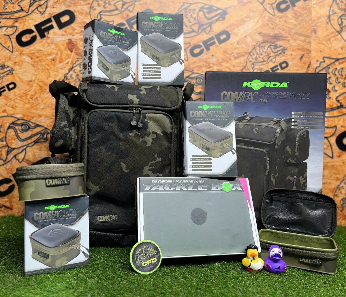 Fully Loaded Korda Dark Kamo Rucksack – Carp Fishing Draws