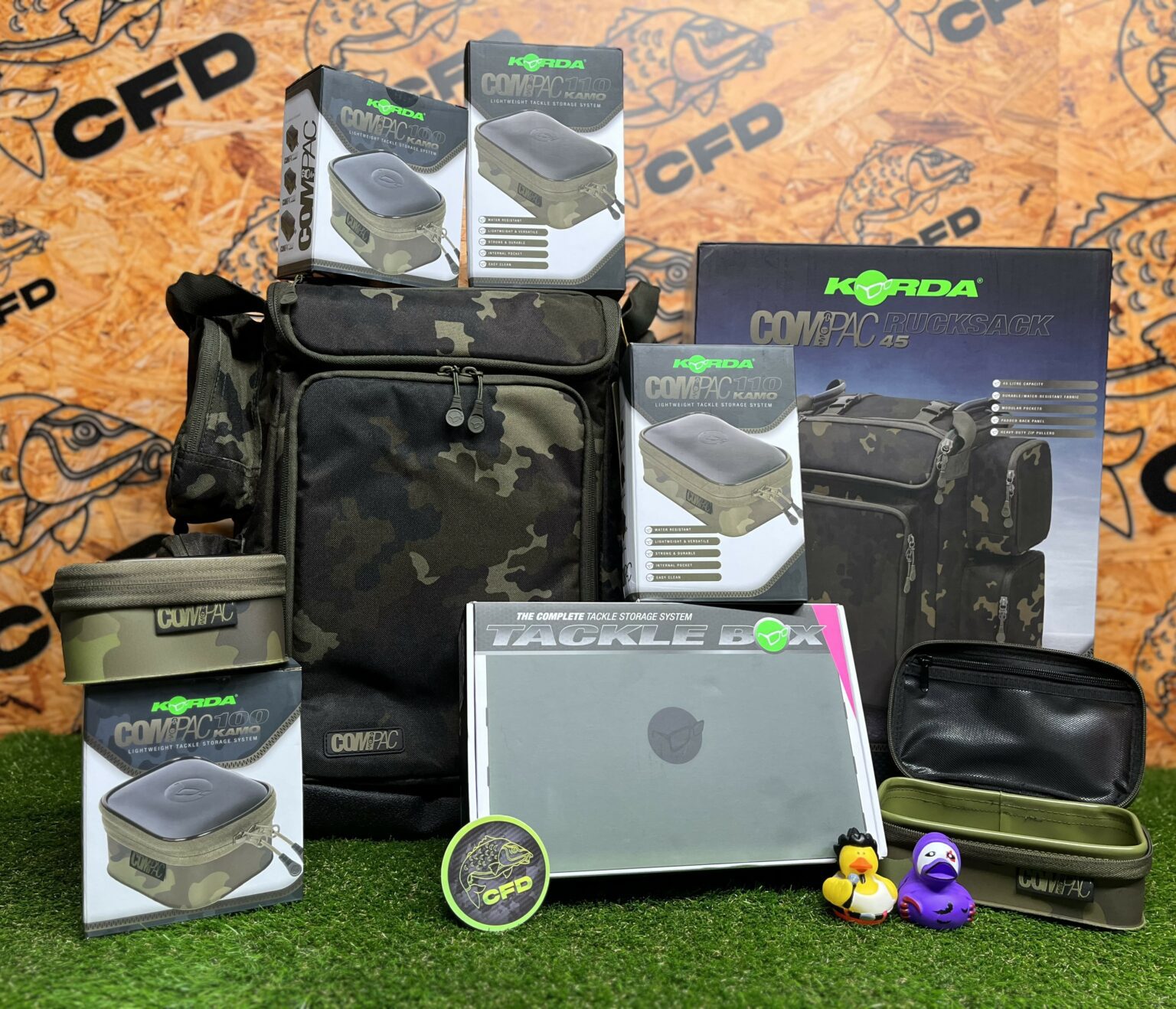 Fully Loaded Korda Dark Kamo Rucksack – Carp Fishing Draws