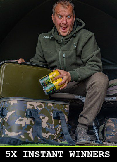 Fox Aquos Camolite Cool Bag + 5x Instant Winners – Carp Fishing Draws