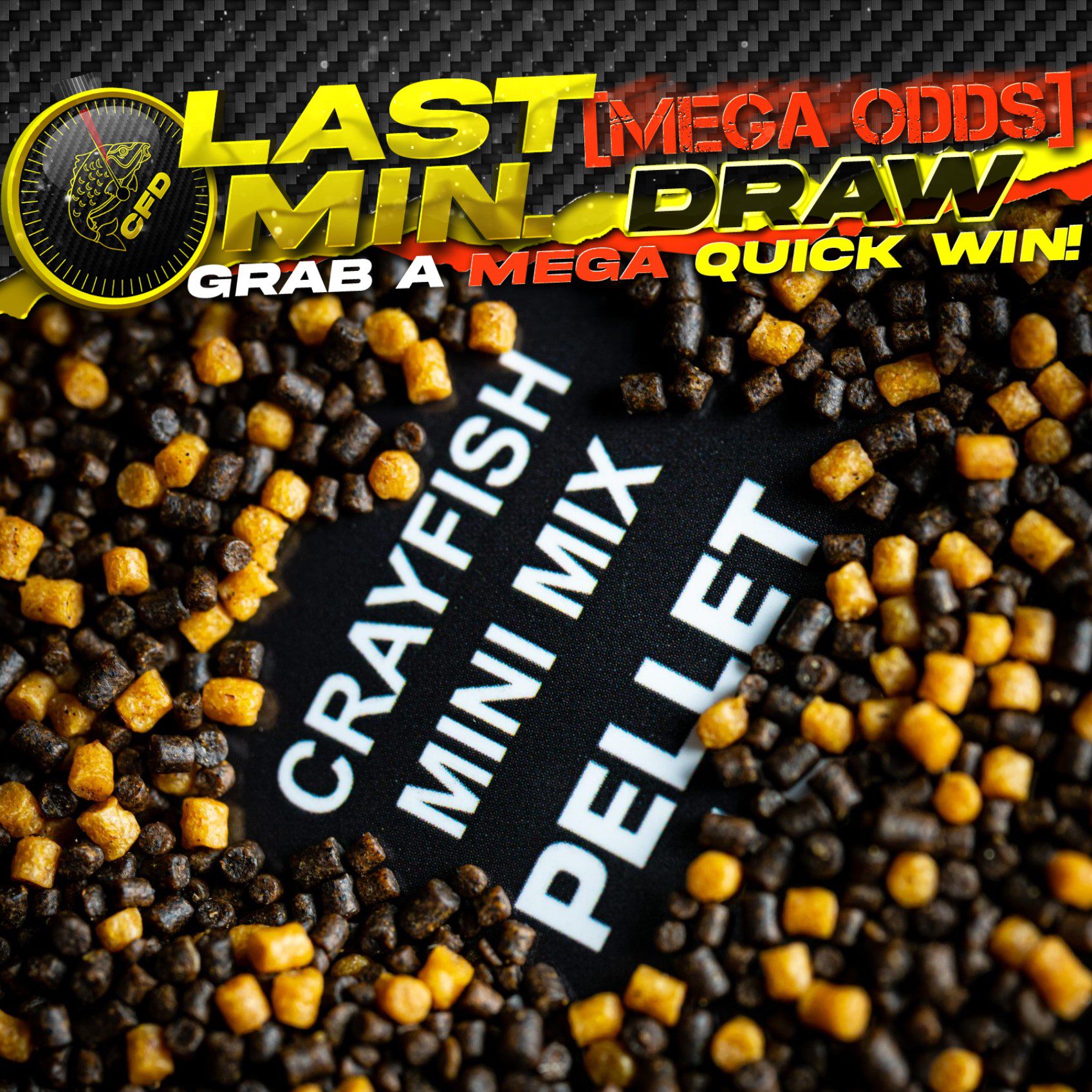 Last Min. MEGA ODDS Draw – 5kg DNA Baits Crayfish Mini Mix Pellets ...