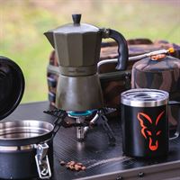 Fox Stainless Thermal Mug + Fox Espresso Maker – Carp Fishing Draws
