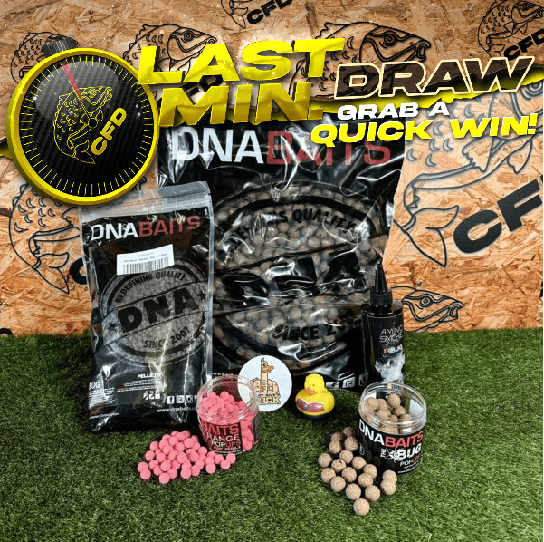 Last Min. Draw – DNA The Bug Bundle – Carp Fishing Draws