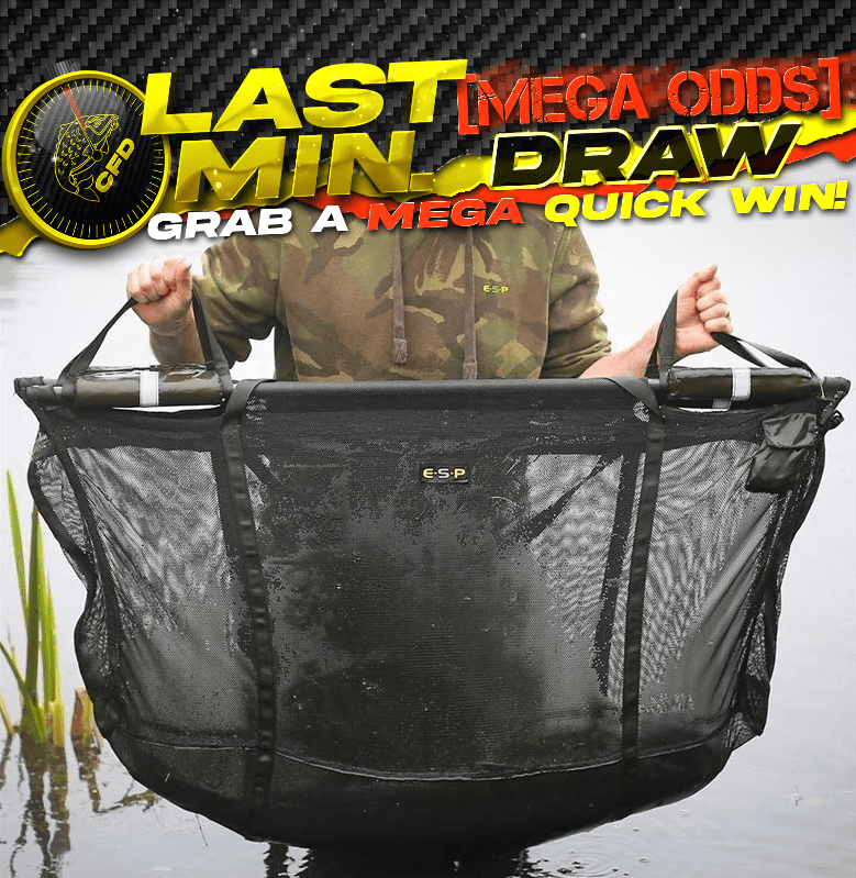 Last Min. MEGA ODDS Draw – ESP Quickdraw Retainer Sling – Carp Fishing ...