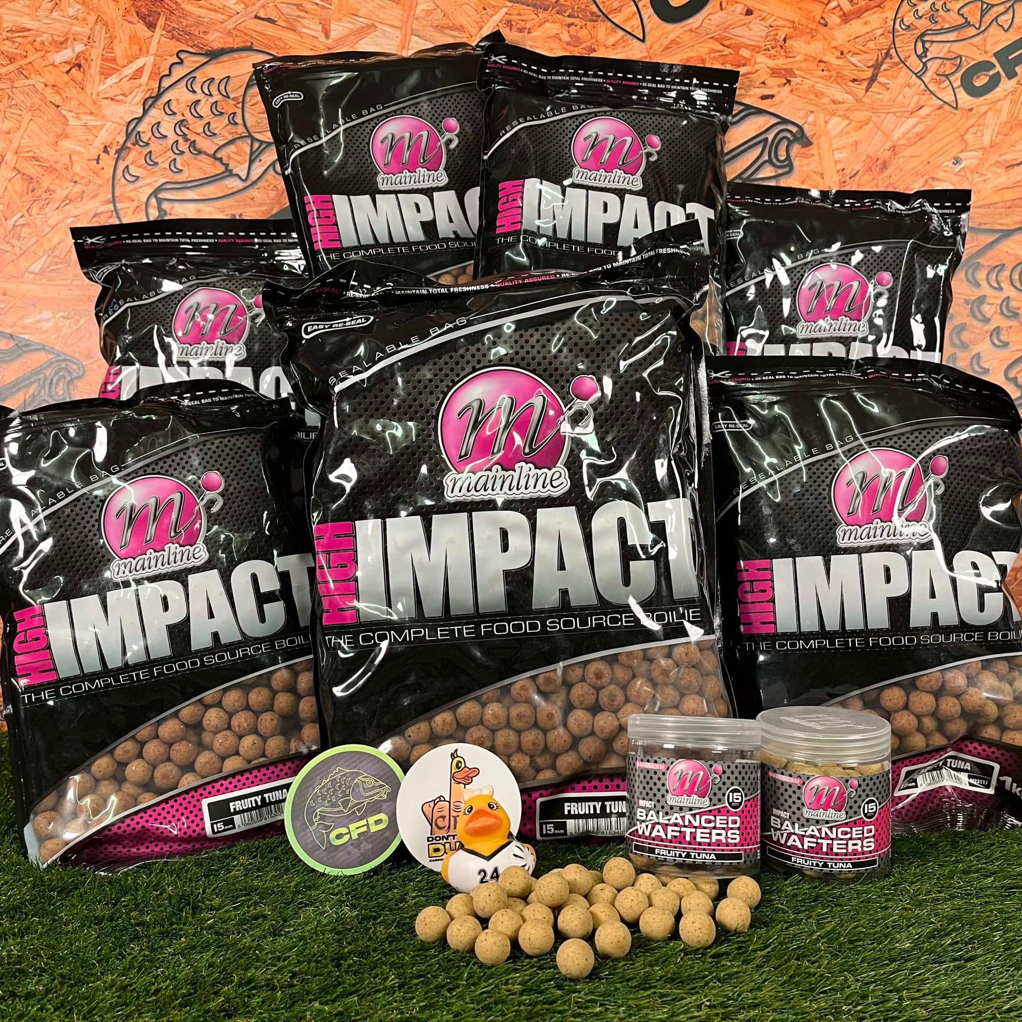 MASSIVE Mainline Baits Fruity Tuna Bundle + Lucky Ducky & CFD Stickers ...