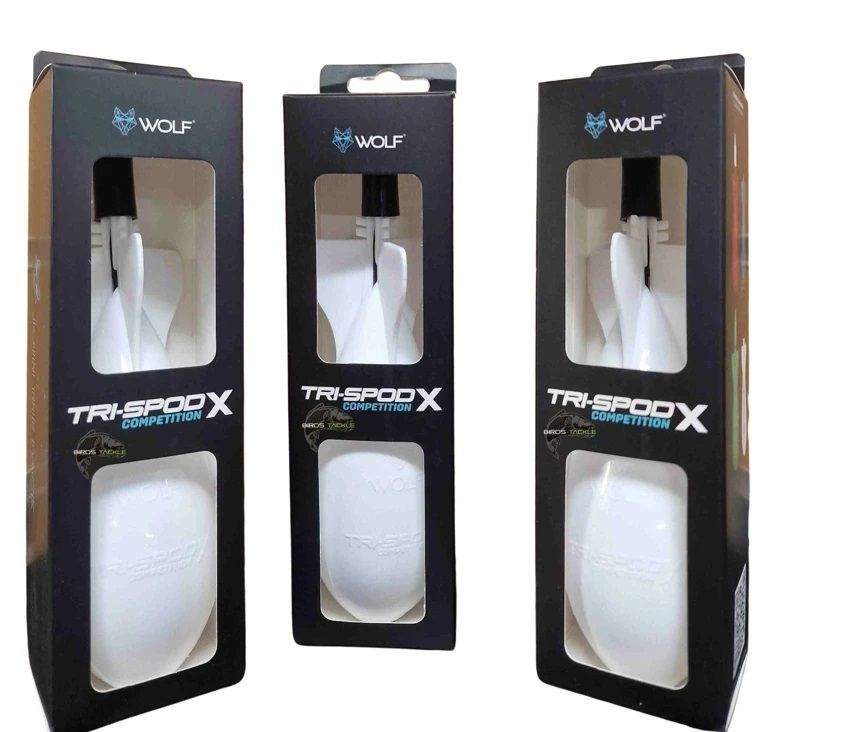 [New Release] 2x Wolf Tri-Spod X Competition Spods – Carp Fishing Draws