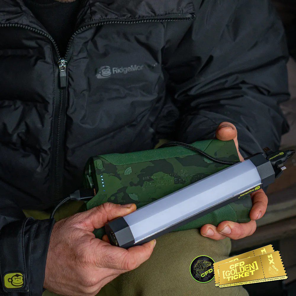 [GOLDEN TICKET INSTANT WIN] RidgeMonkey Vault Wireless 26950mah Camo ...