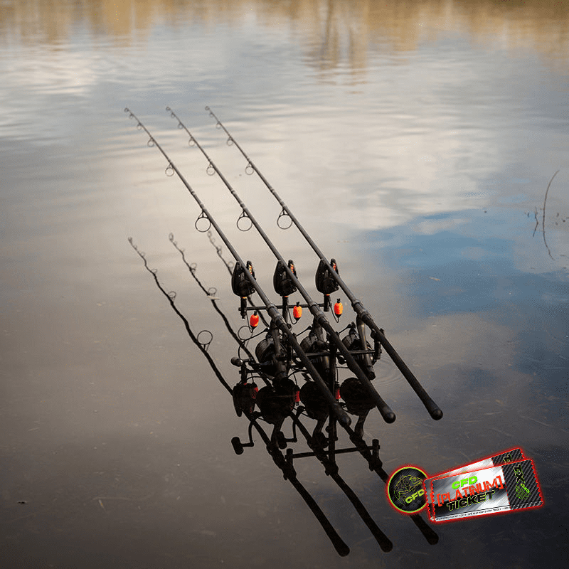 🎟️ 3x Fox EOS X Carp Rods Or £140 – Carp Fishing Draws