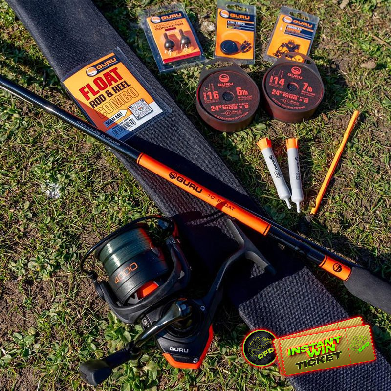 🎫💯 [FIND GUARANTEED WINS] Guru 10ft Float Road & Reel Combo – Carp ...