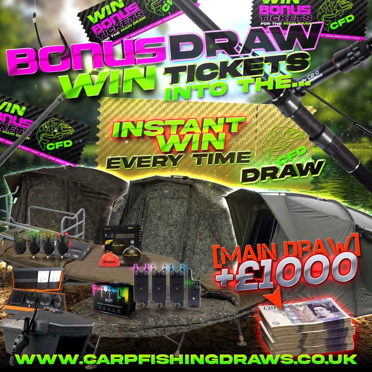 Bonus Draw #6 – Win 10 entries on [GUARANTEED INSTANT WIN EVERY TIME ...