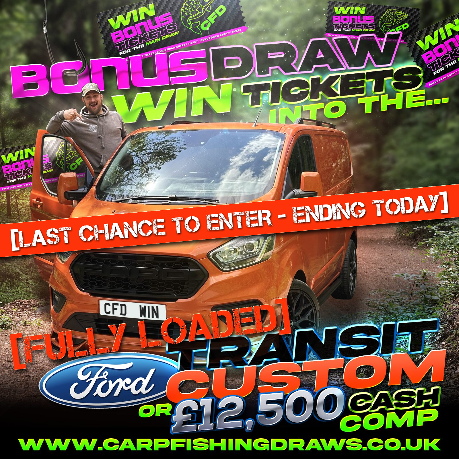 🎱🟠🚚🎫 Win tickets instantly + 250 ticket end prize! – Ending today ...