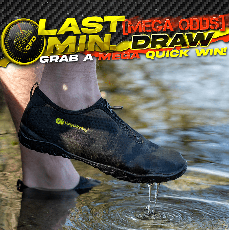 Last Min. MEGA ODDS Draw – Ridgemonkey Dropback Aqua Shoes Camo (Any ...
