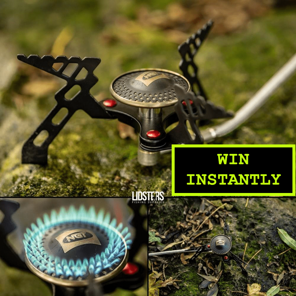 [WIN INSTANTLY] NGT Gas Portable Stove Compact – Carp Fishing Draws