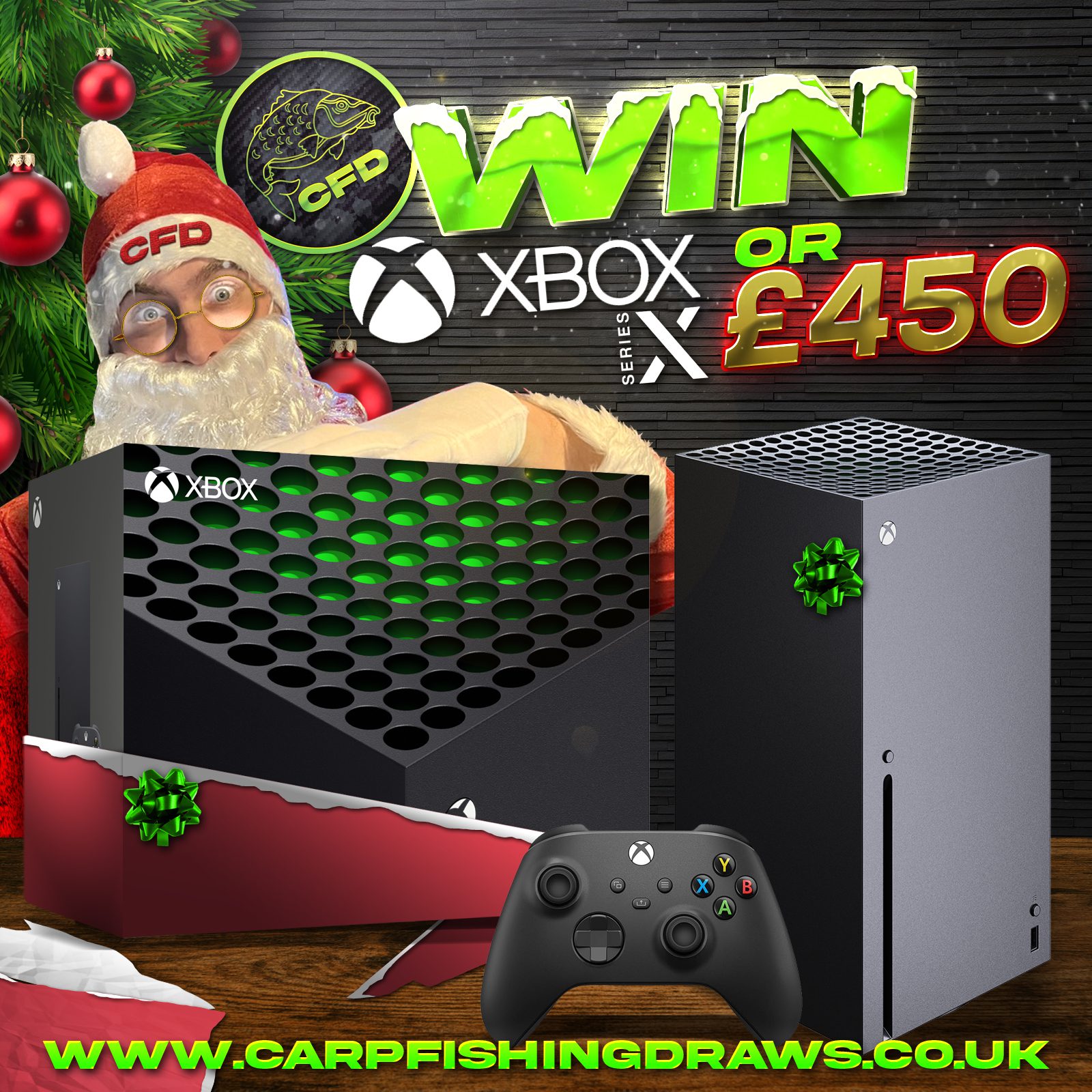 🎅🛷🎟️ [WITH CFD SANTA’S SLEIGH INSTANT WINS] Win an Xbox Series X or £ ...